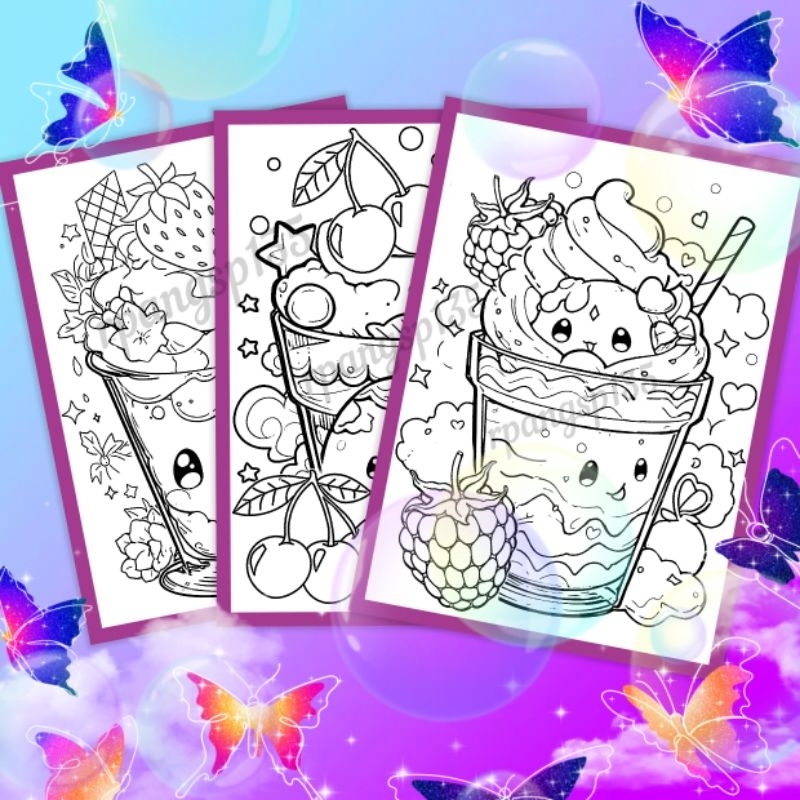 3pcs/pack Colouring Paper (100gsm) | Shopee Malaysia