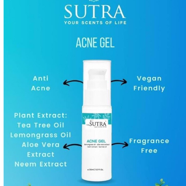 SUTRA ACNE GEL (MASALAH JERAWAT) | Shopee Malaysia