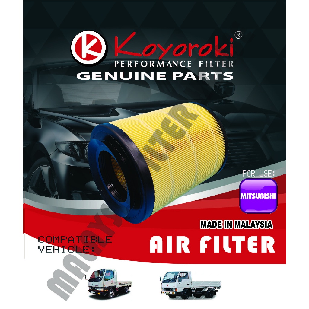 MITSUBISHI FUSO CANTER(FE639,FE434,FE85P) PENAPIS AIR FILTER RMB-017242 ...