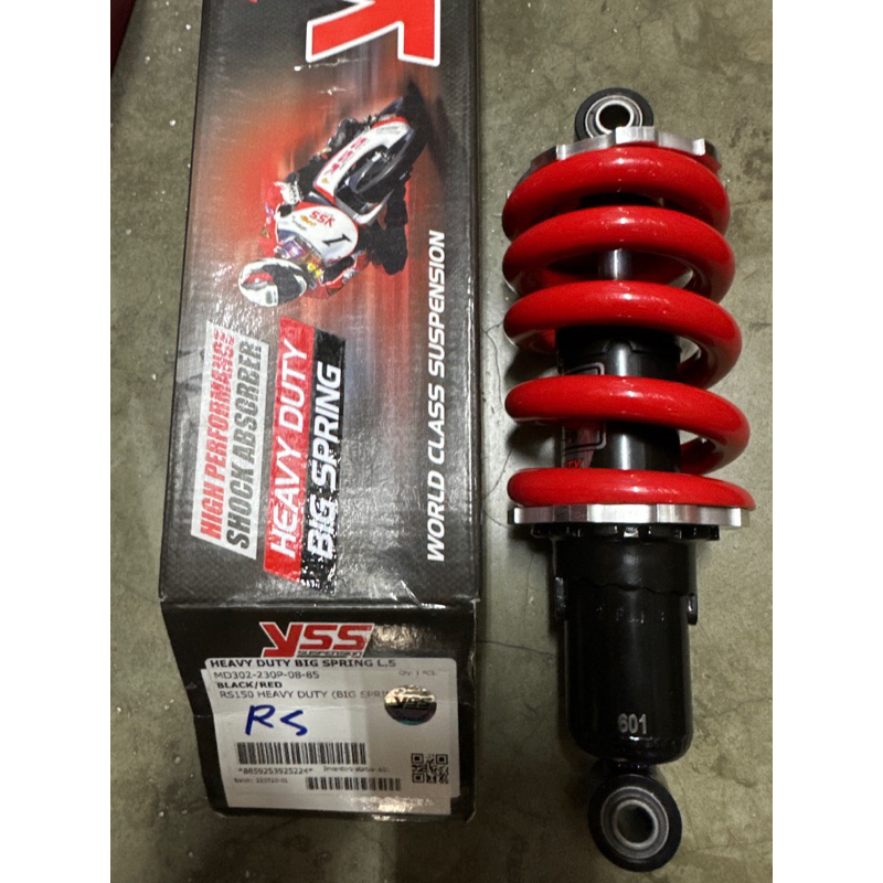 YSS RS150/RSX150 230P MONOSHOCK HEAVY DUTY Red Yellow | Shopee Malaysia