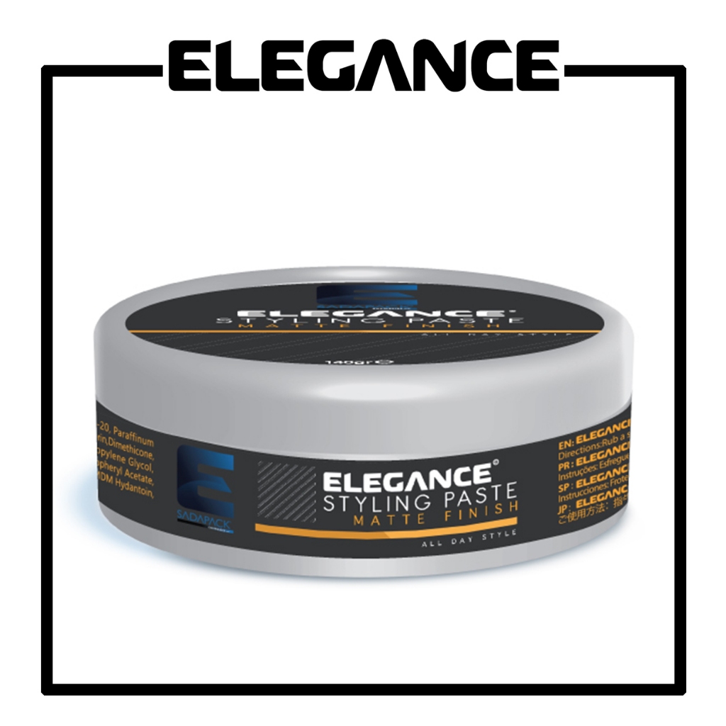Hair Styling Paste with Matte Finish | Low Shine, Flake-Free ...