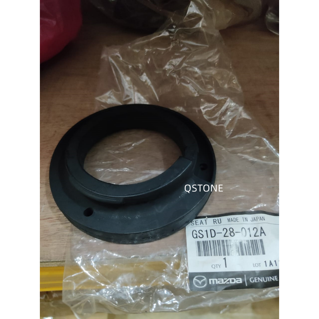 MAZDA 6 GH MODEL 2008-2013 -ORIGINAL REAR COIL SPRING RUBBER SPRING SEAT TOP / UPPER [GS1D-28 ...