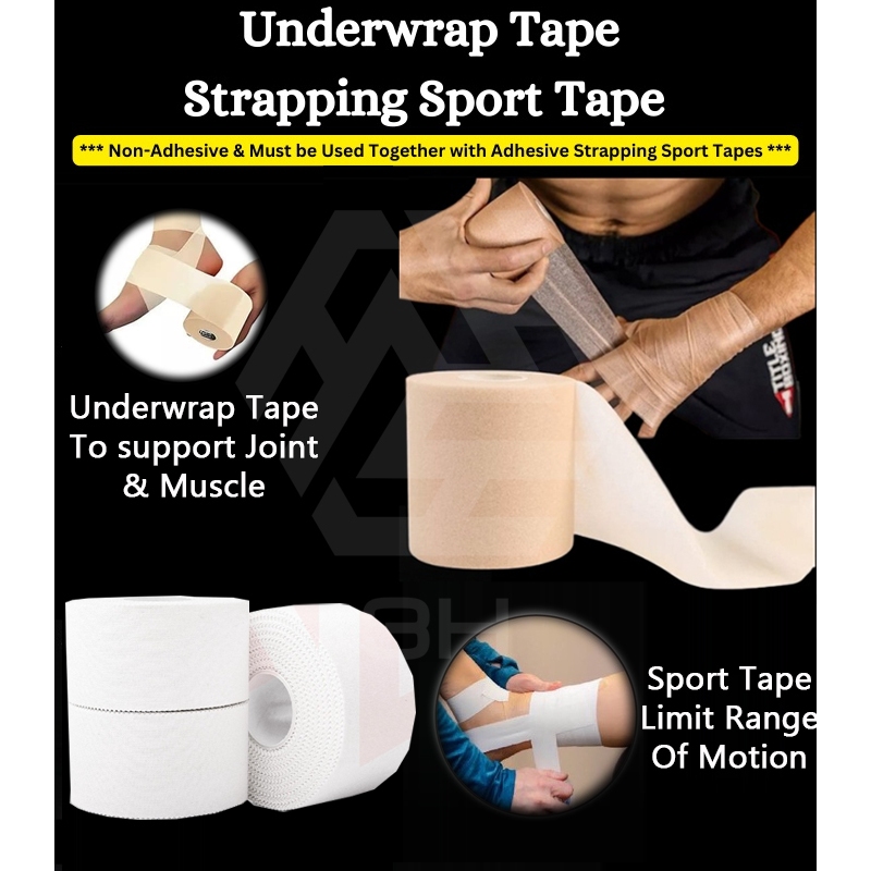 3H Strapping Tape/Underwrap Tape /Ankle Tape/Muscle Injury Tape/Athletic Cotton Tape/Sukan Foot ...