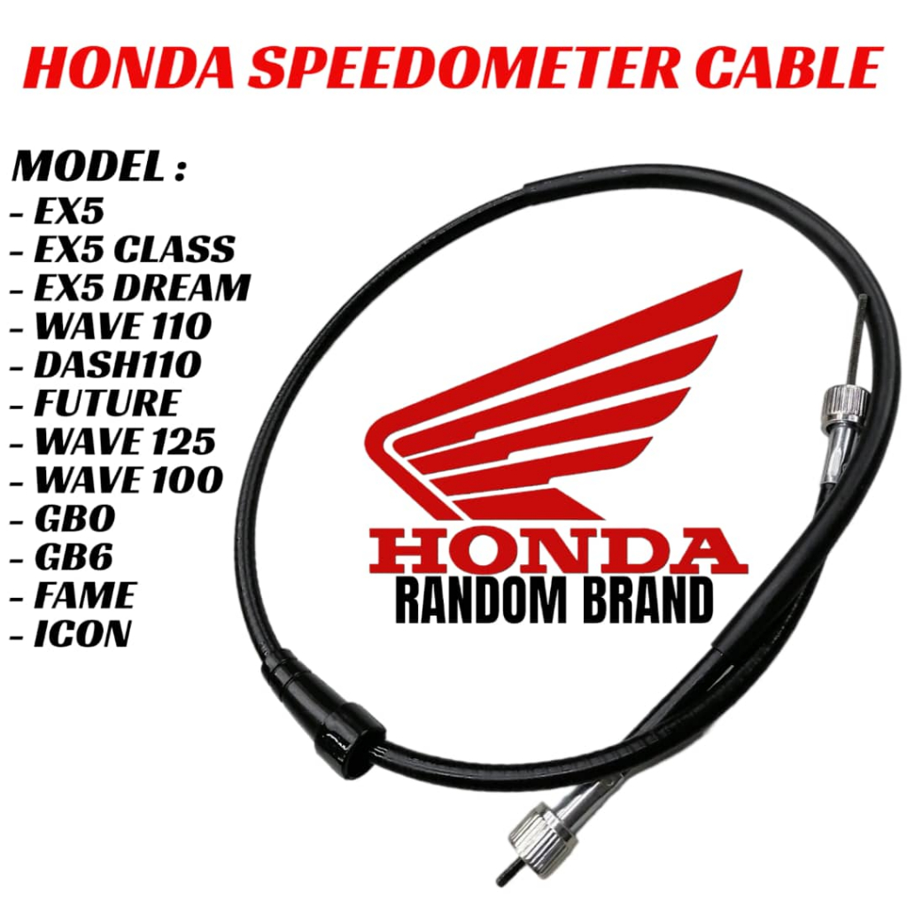 Speedometer Cable Honda EX5 EX5 CLASS DREAM FUTURE WAVE125 WAVE110 ...