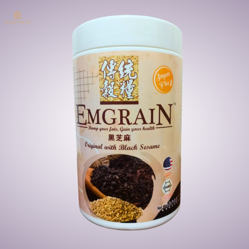 EMGRAIN ORIGINAL BLACK SESAME WITH OATS | Shopee Malaysia