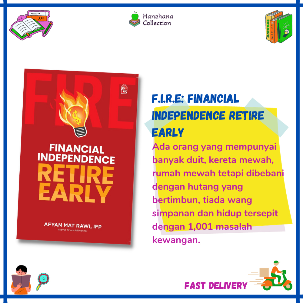 Buku F.I.R.E Financial Independence Retire Early by Afyan Mat Rawi ...