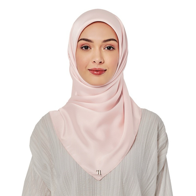 (LIMITED STOCK)Naelofar Tahira Satin Twill Square Tudung Bawal Satin ...