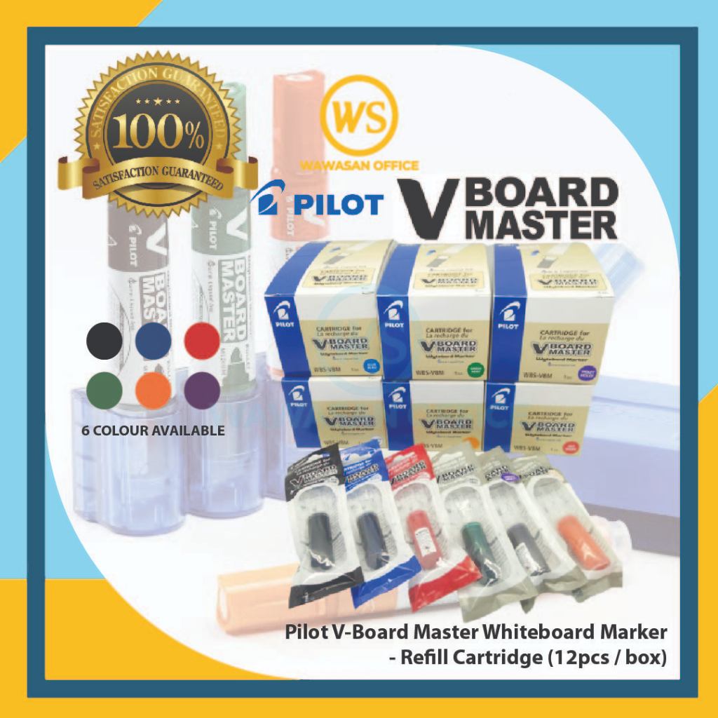 Pilot V Board Refill / Pilot Ink Cartridge / Pilot V Board Master ...