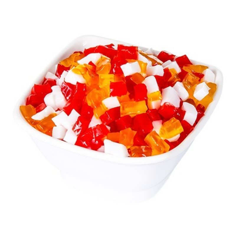 3Q Colour Coconut Jelly Nata De Coco Topping Ice Blended Fruity 彩虹水晶椰果 ...