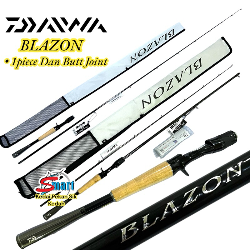 2021' DAIWA BLAZON BAITCASTING (BC) FISHING ROD | Shopee Malaysia