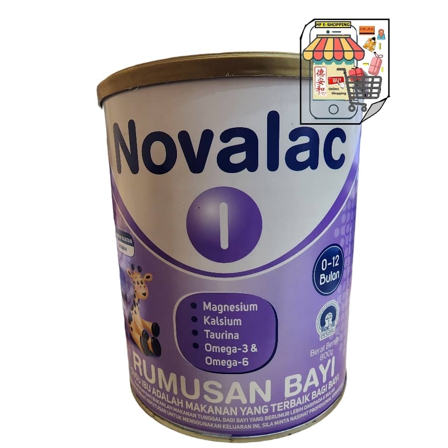 (Exp Date:05/2025)NOVALAC EASINOVA Step 1(0-12Month) 800G | Shopee Malaysia