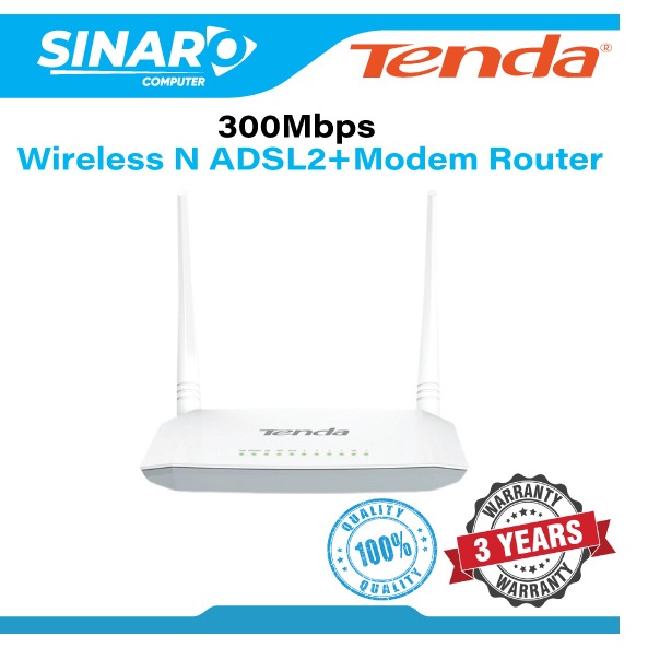 (TENDA MODEM ROUTER) D301 Smart Home Wifi System | Shopee Malaysia