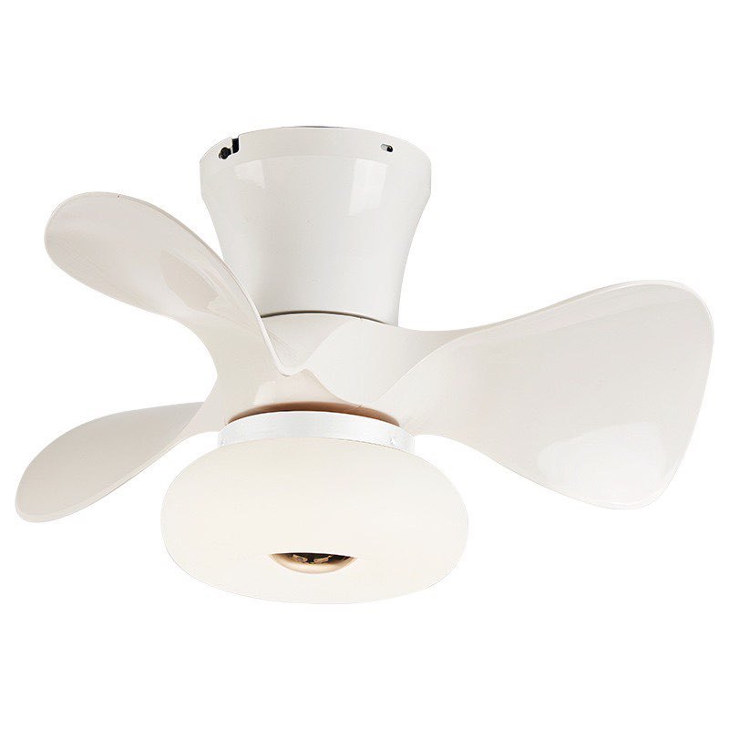 22" Mini Ceiling Fan with LED Light Remote Control Ceiling Fan with ...