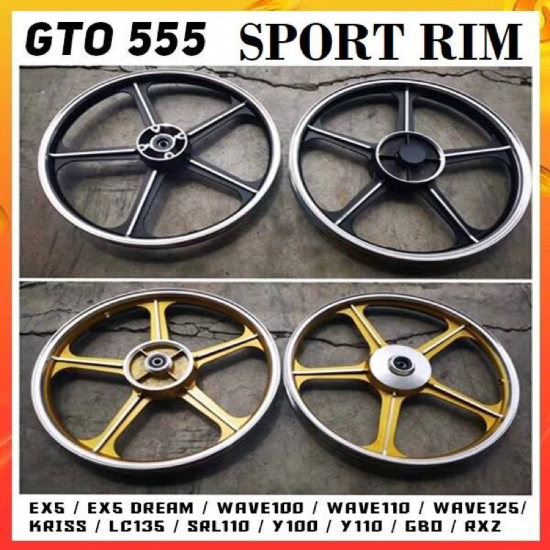 SPORT RIM SP 588 5 KAKI WAVE100 WAVE125 EX5 LC135 KRISS 1 KRISS 2 Y100 ...