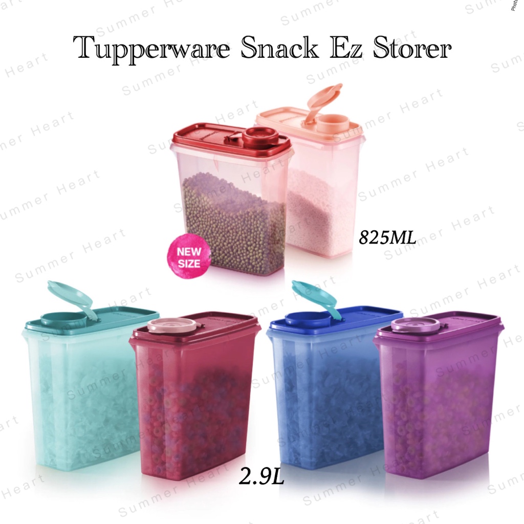 Tupperware Snack Ez Storer 825ml / 2.9L -1PC | Shopee Malaysia