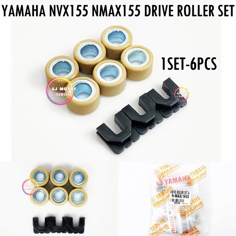 YAMAHA NVX155 NMAX155 NVX NMAX DRIVE ROLLER SET FRONT PULLEY DEPAN ...