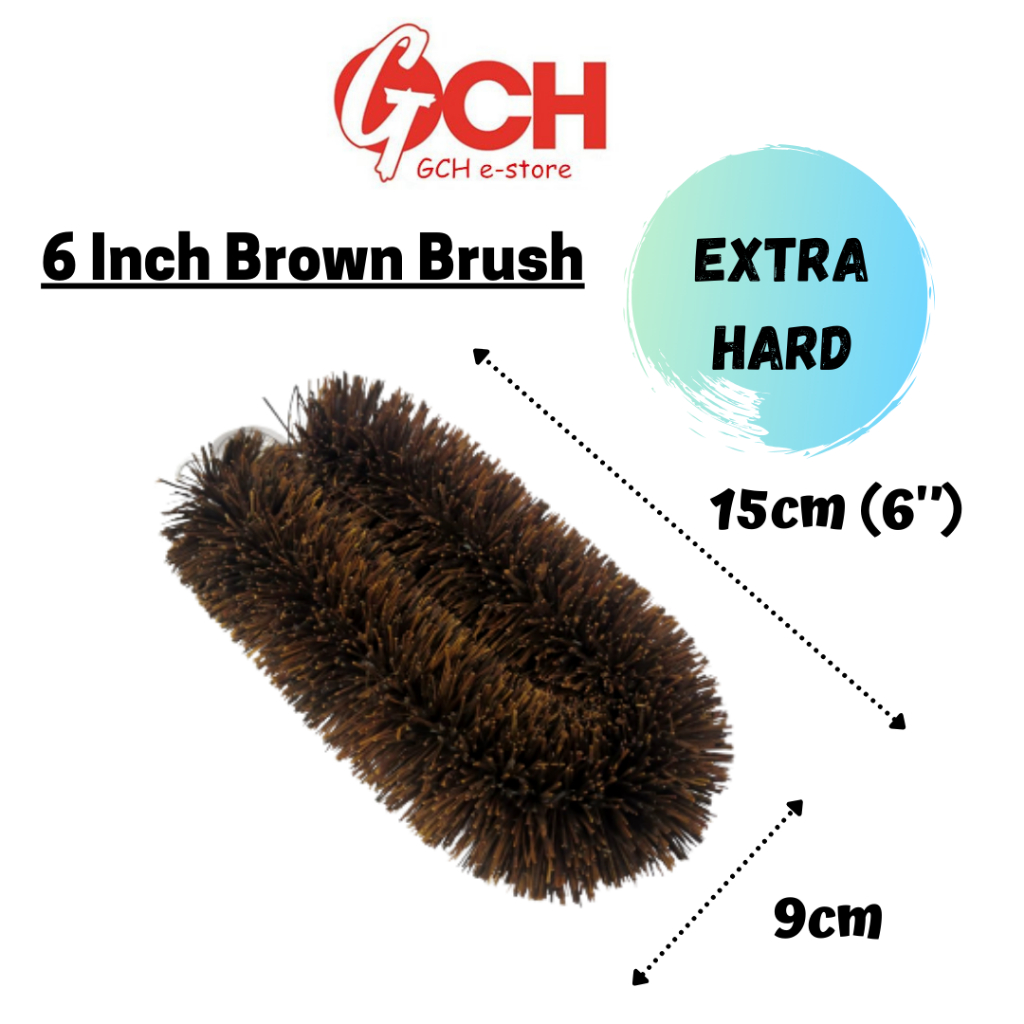 💦Natural Coco Brush / Cleaning Brush / Coconut Fiber Abalone Brush / Berus Sabut Kelapa Berus ...