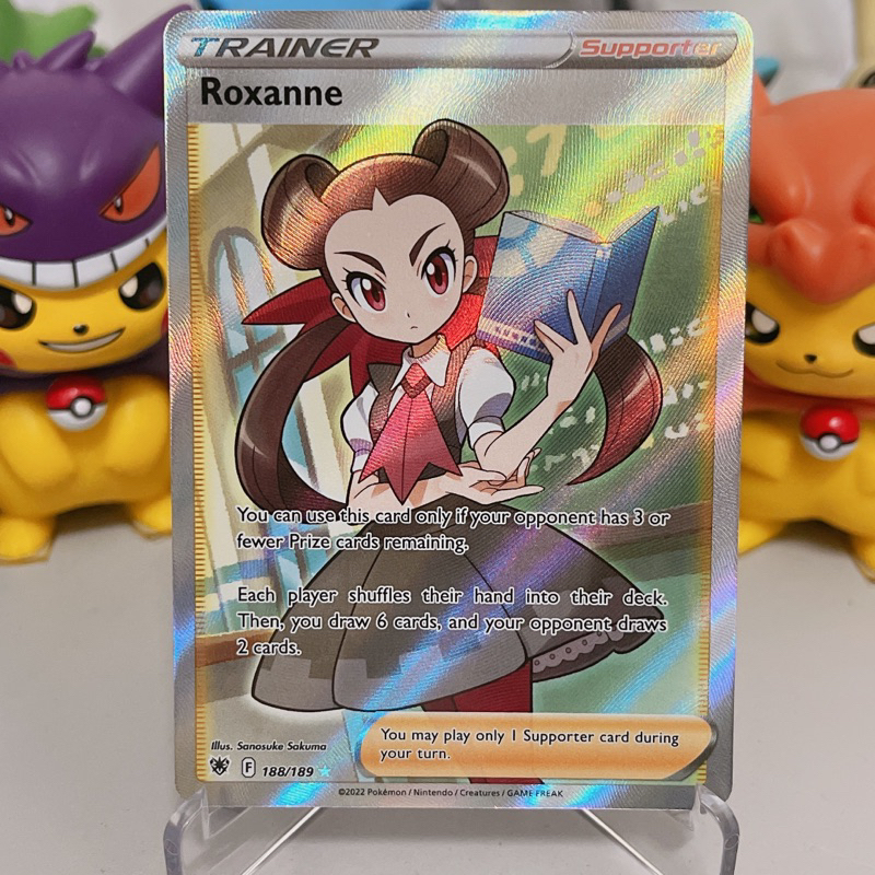 NM! Roxanne Full Art Ultra Rare 188/189 [2022] PTCG POKEMON CARD ...