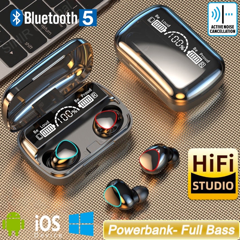 【BEST】TWS Earphone M10 Wireless Headphones Bluetooth Earphones 2500mAh ...