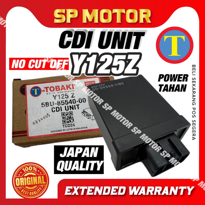 Yamaha 125Z 125ZR RXZ CATALYZER / Y125Z Y125ZR CDI Unit (NO CUT OFF) Racing Tuning Performance ...