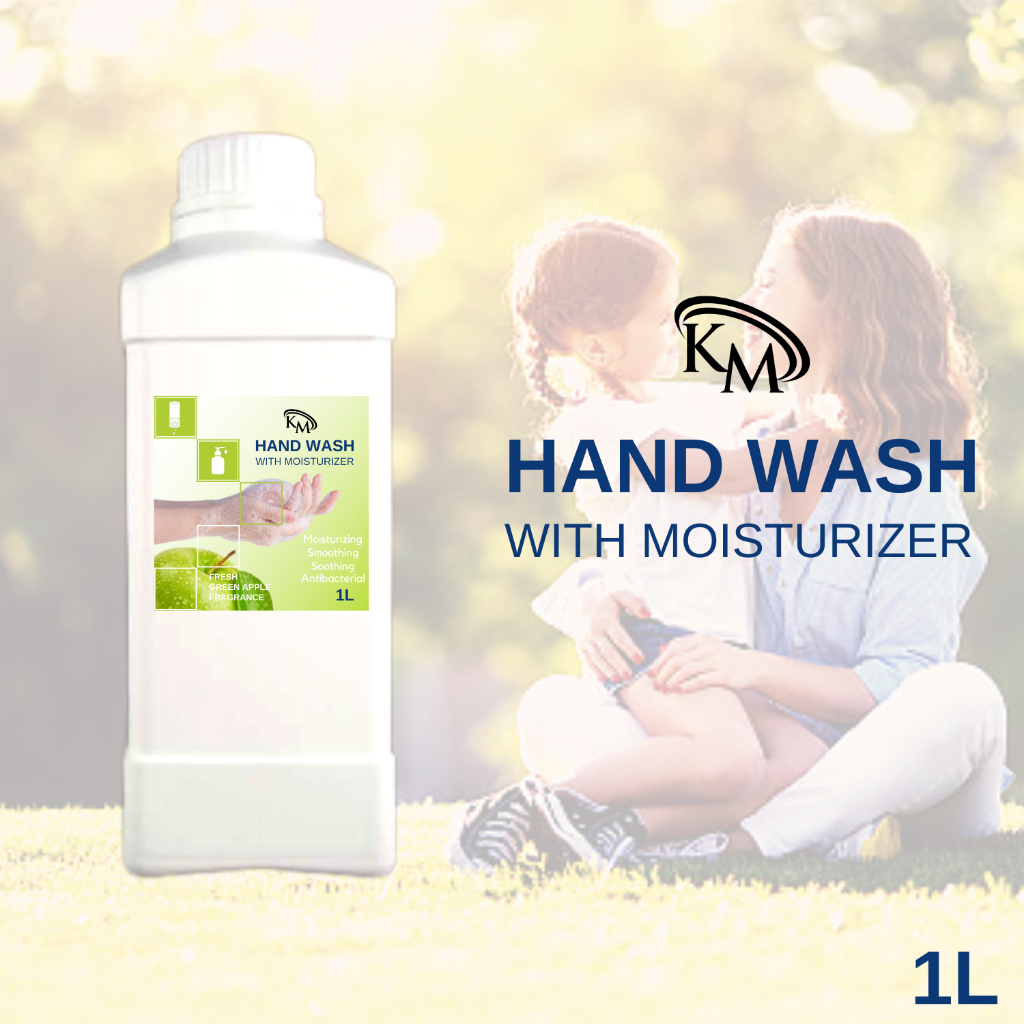 KM Antibacterial Fresh Green Apple Liquid Hand Wash 1L | Shopee Malaysia