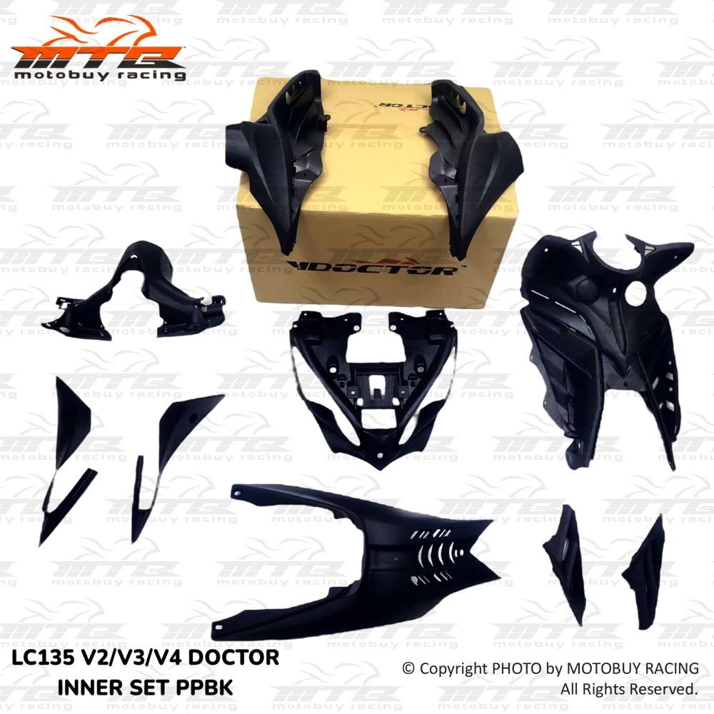 YAMAHA LC135 V2 V3 V4 V5 V6 V7 DOCTOR INNER COVER SET | Shopee Malaysia