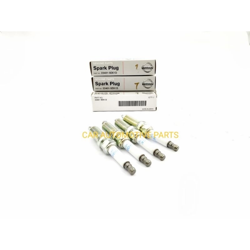 NISSAN ALMERA N18 1.0SPARK PLUG ILKAR7Q7 (4PCS)~22401-5EK1D | Shopee ...
