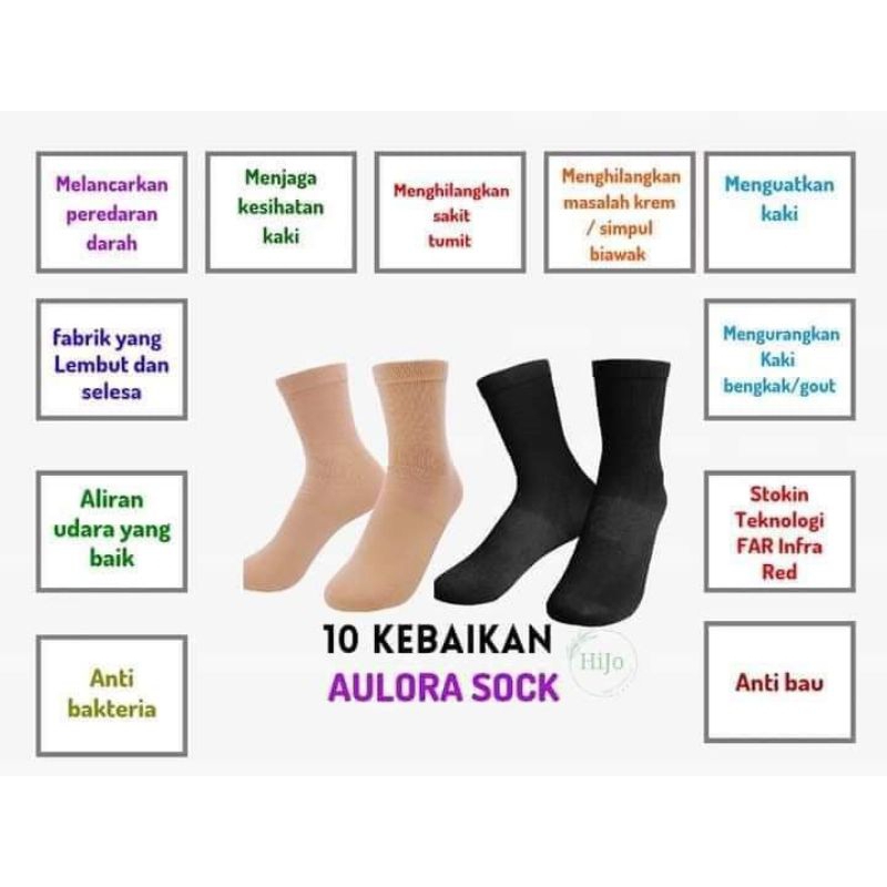 SOCK AULORA WITH KODENSHI ORIGINAL | Shopee Malaysia