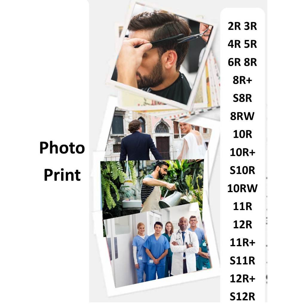 Photo Print | 2R 3R 4R 5R 6R 8R 8R+ S8R 8RW 10R 10R+ S10R 10RW 11R 12R ...