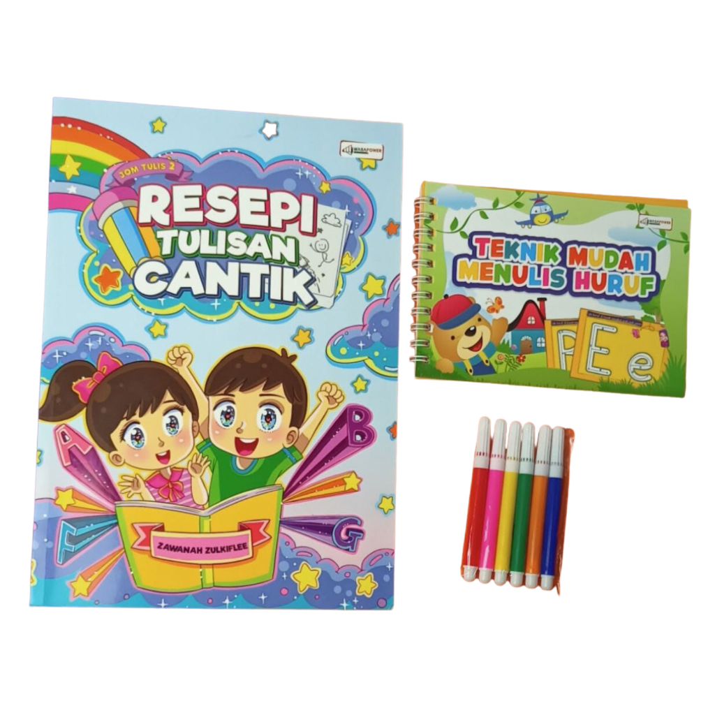 BUKU RESEPI TULISAN CANTIK (WASAPOWER) | Shopee Malaysia