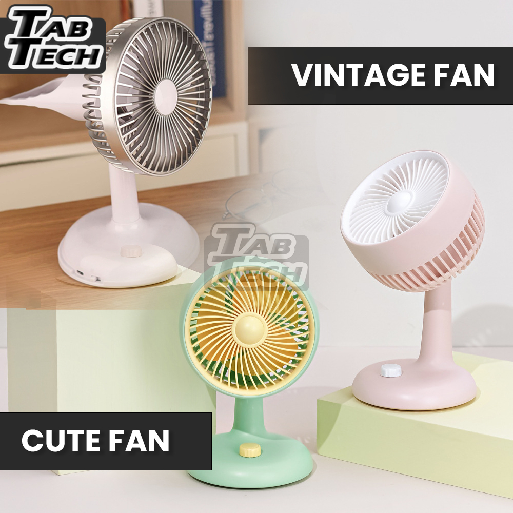 Vintage Fan Multi-functional Summer Compact Size Small Footprint and ...