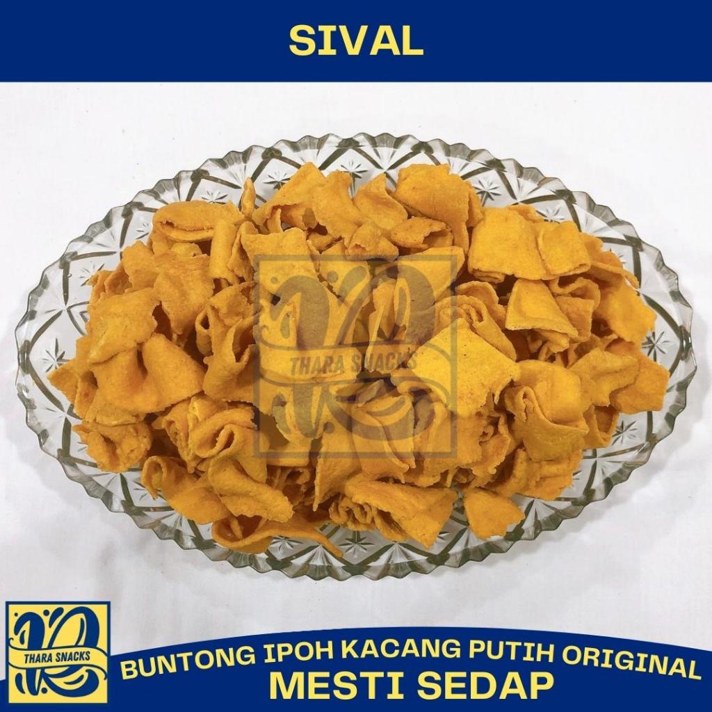 Thara Snacks Sival Lada Hitam Buntong Ipoh Kacang Putih Original - 138G ...