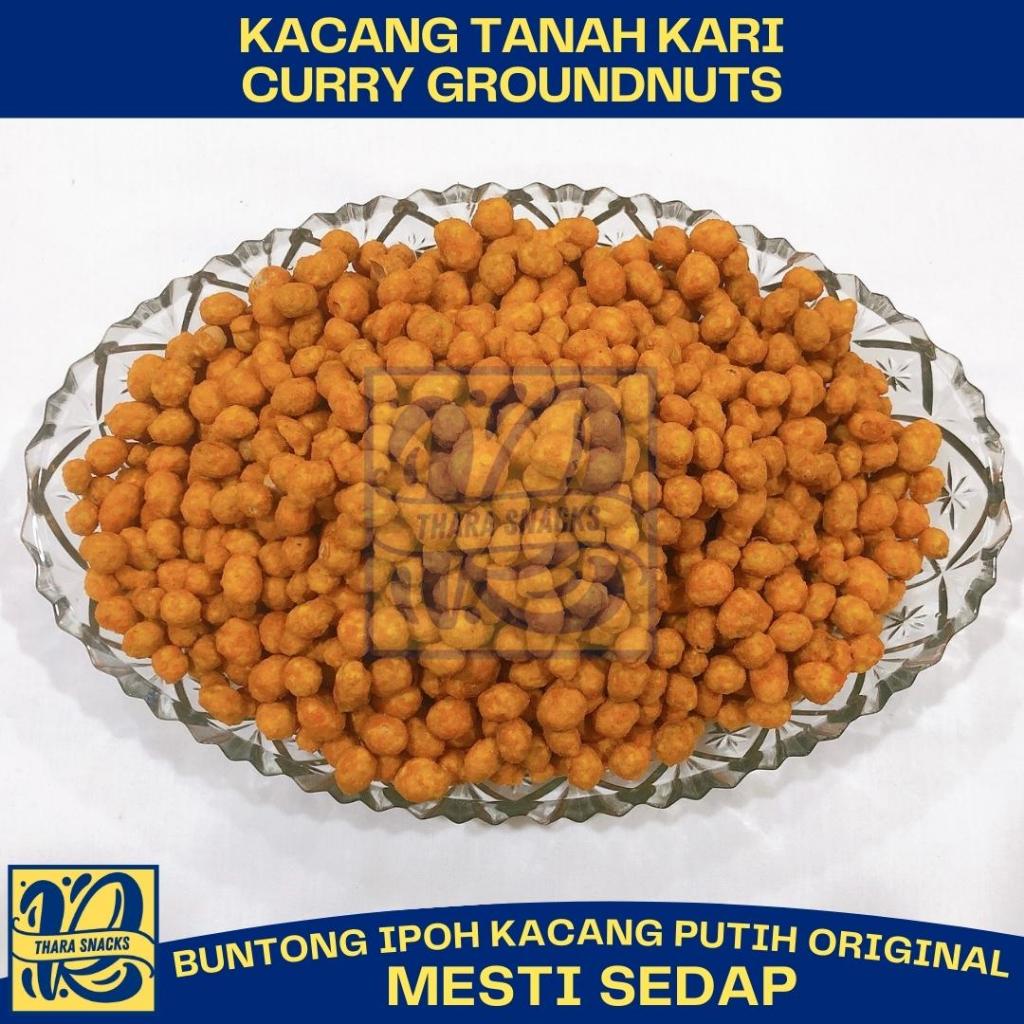 Thara Snacks Kacang Tanah Kari Curry Groundnuts Buntong Ipoh Kacang ...