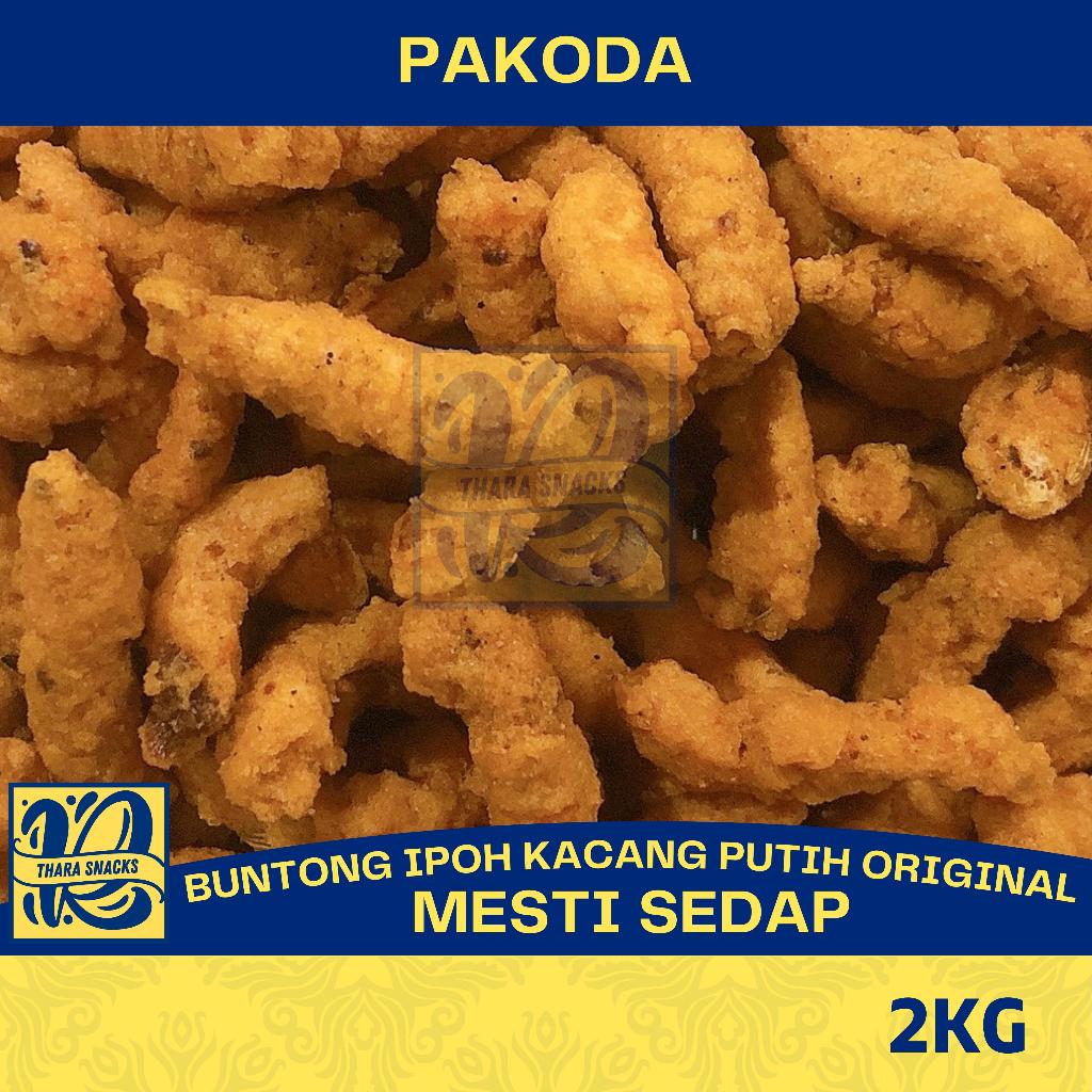 Thara Snacks Pakoda Buntong Ipoh Kacang Putih Original - 2KG MURUKU ...