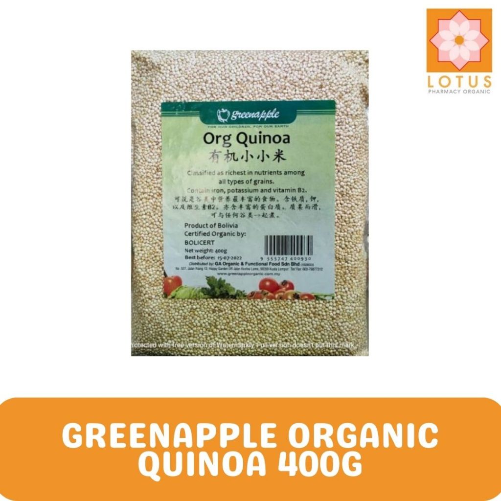 Greenapple Organic Quinoa 400g | Shopee Malaysia