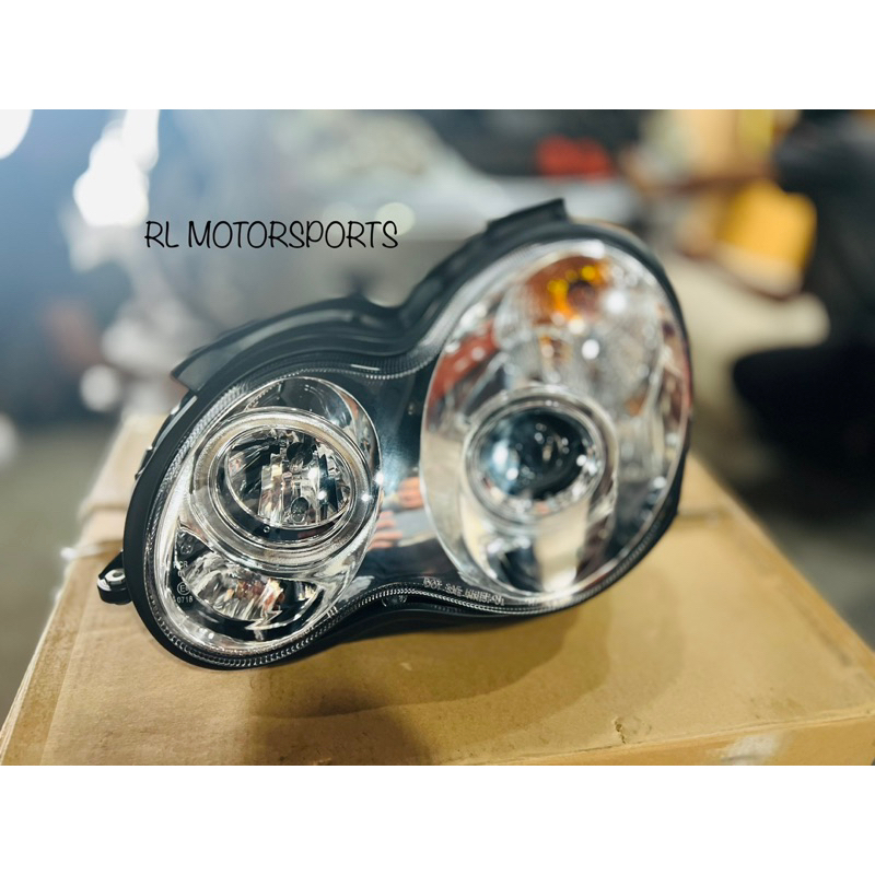 Mercedes Benz c class W203 headlight headlamp head lamp light projector ...