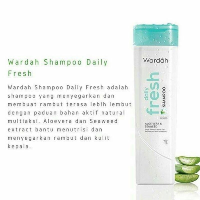 WARDAH Shampoo / Conditioner - Hairfall Treatment / Anti Dandruff ...