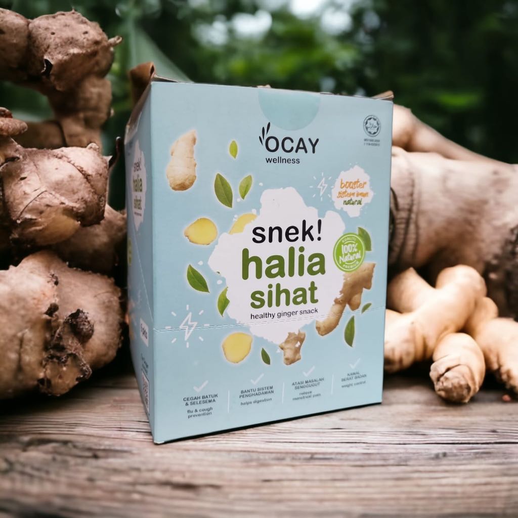 Snek Halia Muda Ocay 1 Box (6 Pack) | Shopee Malaysia