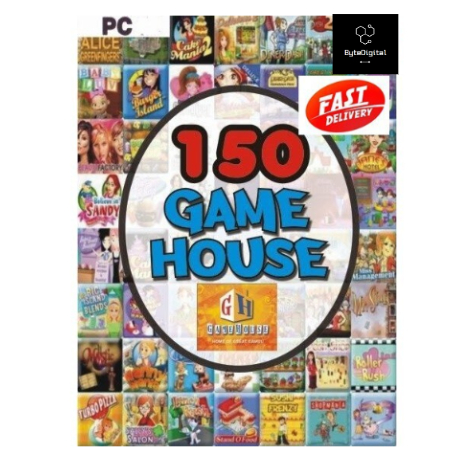 [Cheapest Price]150 Gamehouse Games Complete Pack for PC [DIGITAL ...