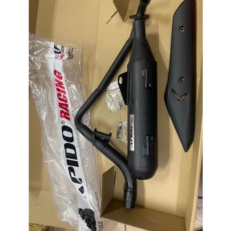 APIDO EXHAUST PIPE RACING 2 in 1 HONDA DASH110 Fi / DASH NEW /Dash-II ...