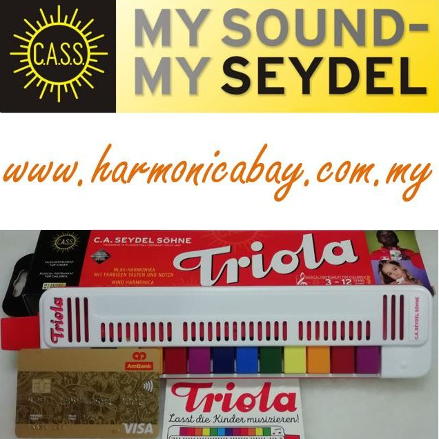 SEYDEL HARMONICA (Triola) | Shopee Malaysia