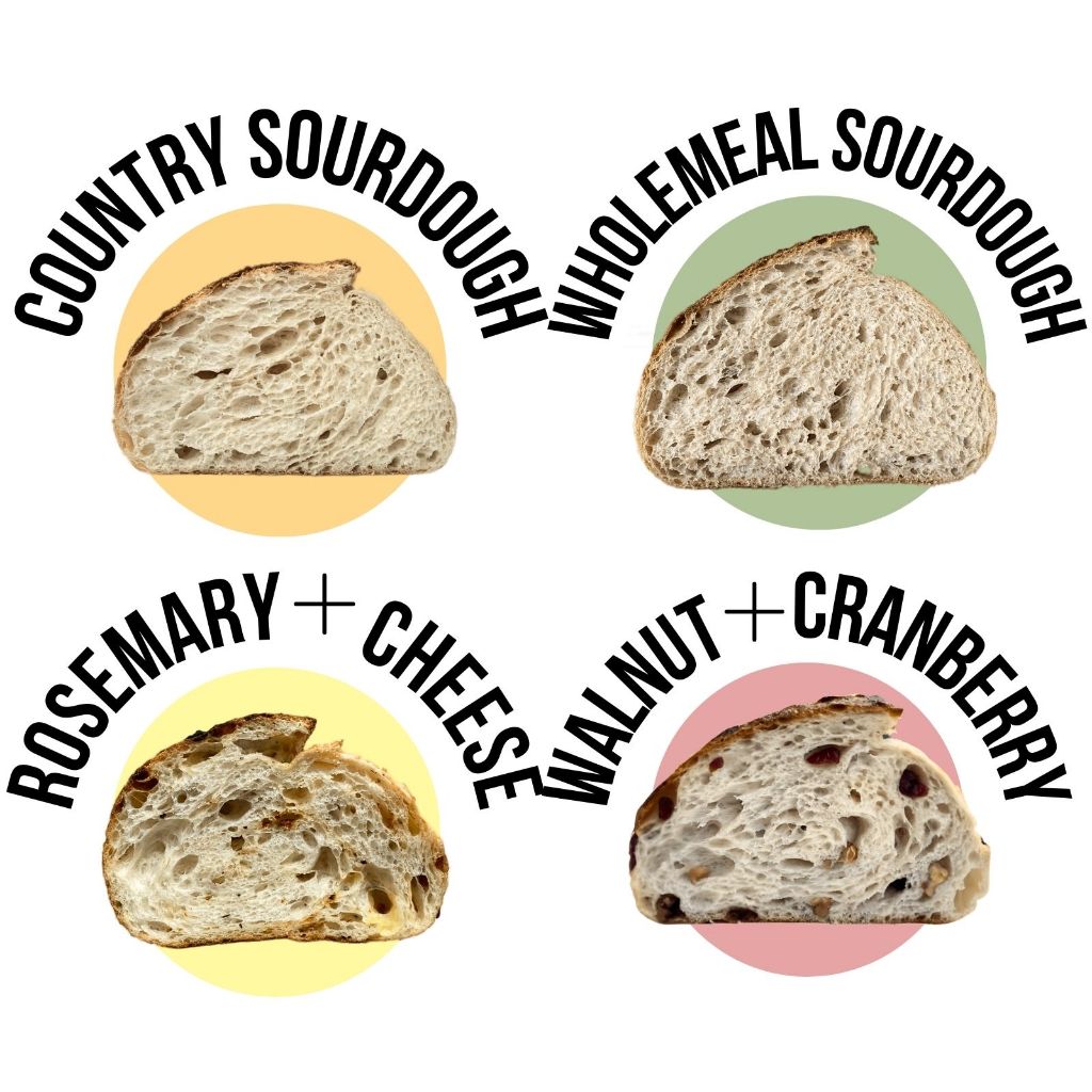 Artisanal Sourdough Bread (600g) | No preservatives, additives, sugar ...