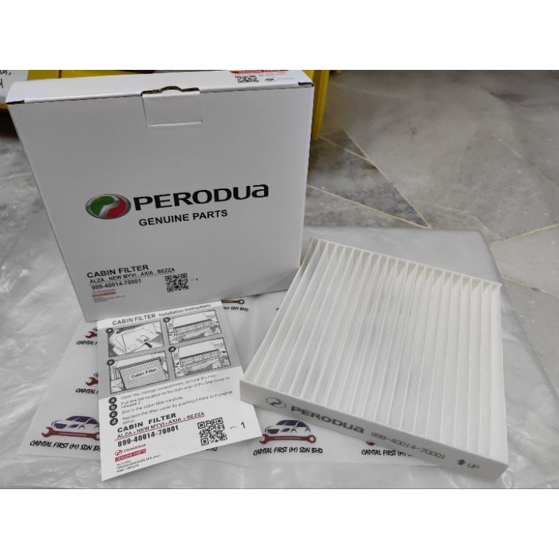 17801-87444 F CARBIN FILTER AIRCOND OR MYVI AXIA BEZZA ALZA AVANZA 2014 ...