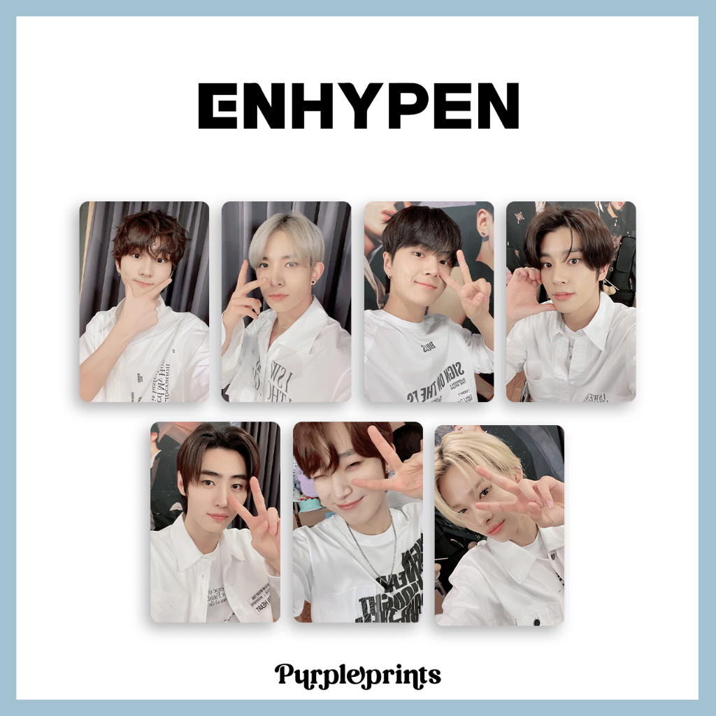 ENHY-PEN Dark Blood Unofficial Fanmade Kpop Photocards | Shopee Malaysia