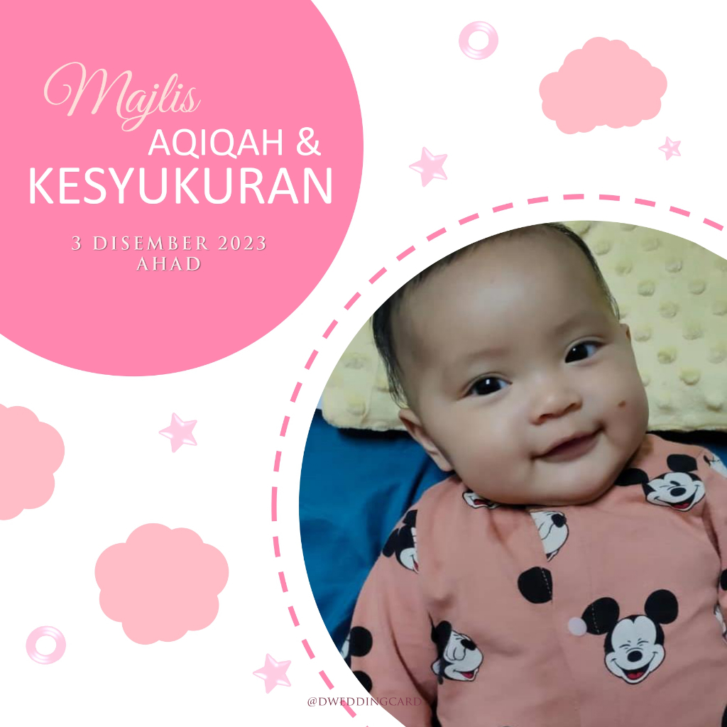 Kad Kahwin Digital/Digital Wedding Invitation/Kad Kahwin Murah/Alive ...