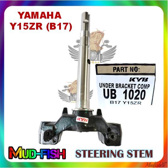 ORIGINAL KYB YAMAHA Y15 Y15ZR STEERING STEM | UNDER BRACKET COMP | KAKI TIGA (B17 - UB 1020 ...