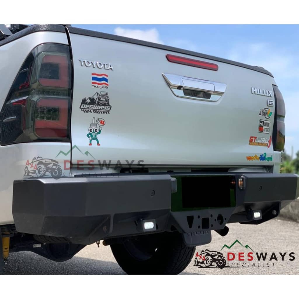 Force 4WD JG Rear Bumper For Nissan Navara NP300 15'-23' / PRO-4X ...