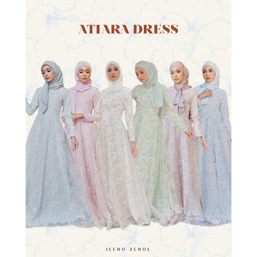JEERO ZEROL - ATIARA DRESS | Shopee Malaysia