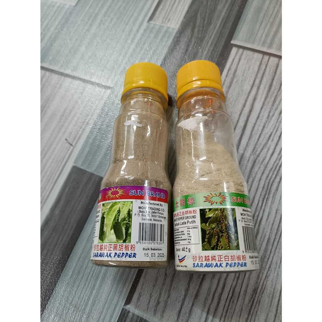 Ground White Pepper | Black Pepper 纯正胡椒粉 | 纯正黑胡椒粉 [100%TULIN] [Grade A ...