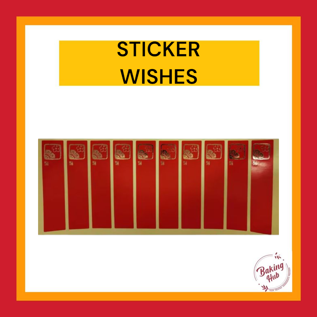 STICKER - WISHES (10PCS) | Shopee Malaysia